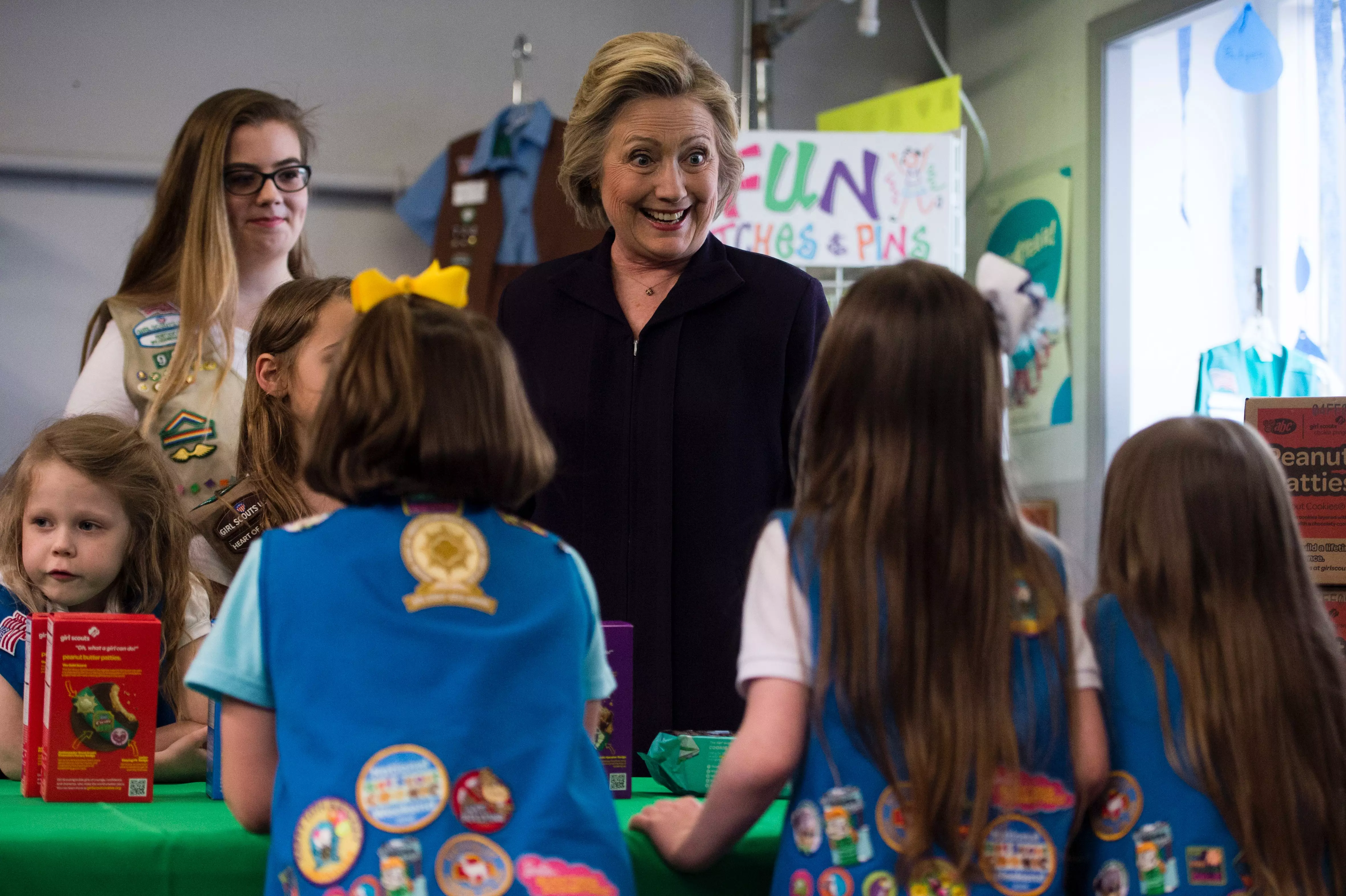 Podes enviar galletas de Girl Scout ás traballadoras da saúde para que che tomen un doce 99207_1